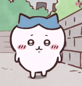 戴着蓝帽的可爱卡通角色，脸上带着羞涩的红晕 男人一张嘴，胜过天下鬼 | 个性表情包YYDS ง表情包图片gif动图 - 求表情网,斗图从此不求人!