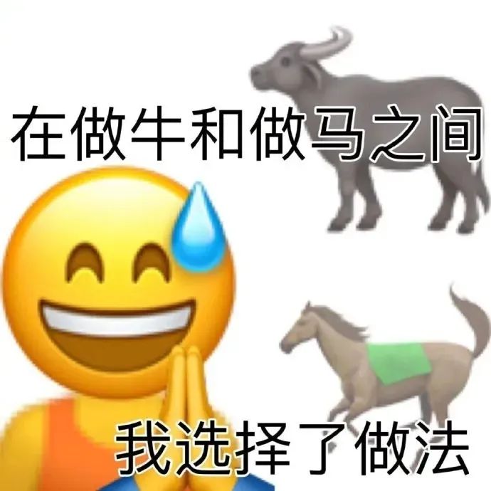 在做牛和做马之间，我选择做法，这个表情包太有意思了 上班加班下班表情包｜问薪吾溃表情包图片gif动图 - 求表情网,斗图从此不求人!