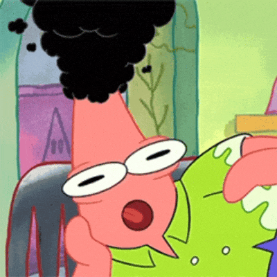 粉红卡通人物头顶冒黑烟，表情滑稽超搞笑 表情包丨动图合集表情包图片gif动图 - 求表情网,斗图从此不求人!