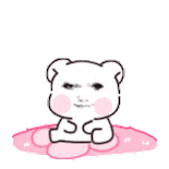 可爱小熊表情搞怪，歪头挑眉尽显俏皮模样 龙图表情包：退网了 心寒表情包图片gif动图 - 求表情网,斗图从此不求人!