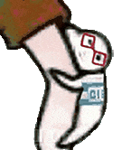 可爱卡通形象被手握住，表情滑稽有趣超萌 龙图表情包：退网了 心寒表情包图片gif动图 - 求表情网,斗图从此不求人!