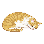 橘色猫咪慵懒地趴着睡觉，尽显可爱乖巧模样 ๑宝宝你剑剑哒！可爱软萌表情包表情包图片gif动图 - 求表情网,斗图从此不求人!