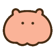 呆萌河马脸，简约可爱风，超萌表情来袭 动态小表情包 海洋生物表情包表情包图片gif动图 - 求表情网,斗图从此不求人!