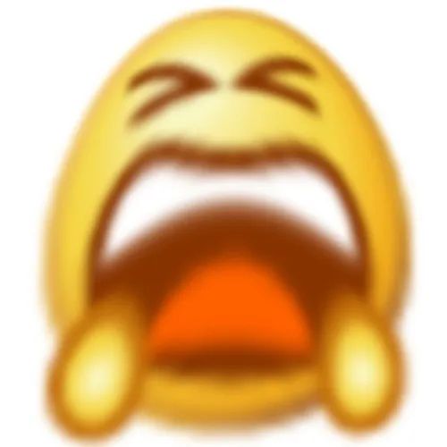 黄色卡通形象张大嘴巴大哭，表情夸张尽显悲伤 这组表情包 i了！表情包图片gif动图 - 求表情网,斗图从此不求人!