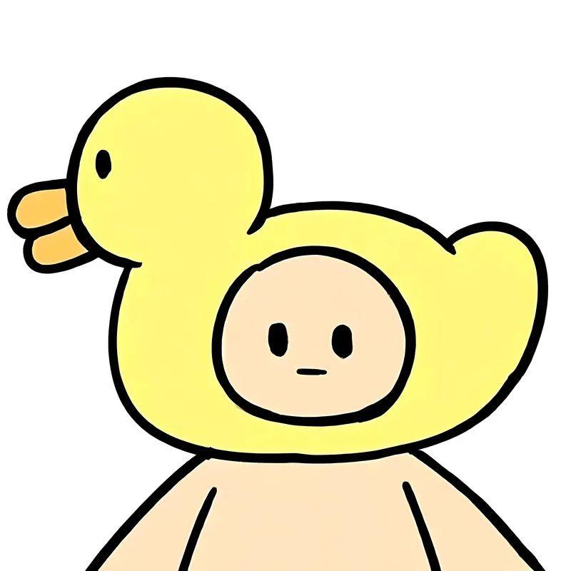 可爱小黄鸭头套头像，简约萌趣超吸睛 男女头像｜我的可爱分你一半表情包图片gif动图 - 求表情网,斗图从此不求人!