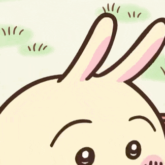 可爱兔子一脸期待，萌态十足惹人爱 ๑兄弟你好软好香！可爱软萌表情包表情包图片gif动图 - 求表情网,斗图从此不求人!