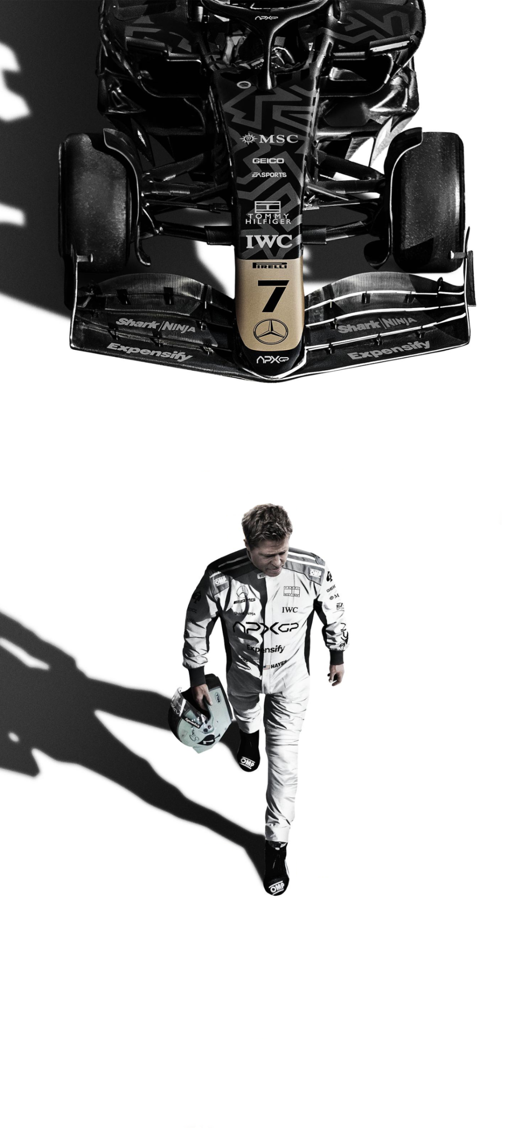 《赛车手与赛车的同框，尽显F1赛事的速度与激情》 手机壁纸｜F1：狂飙飞车壁纸表情包图片gif动图 - 求表情网,斗图从此不求人!