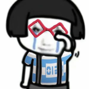 蛋仔小语k忍住不笑 卖萌 已老实求放过大哭表情包 戴着红框眼镜的卡通人物一脸悲伤地抹眼泪表情包图片gif动图 - 求表情网,斗图从此不求人!