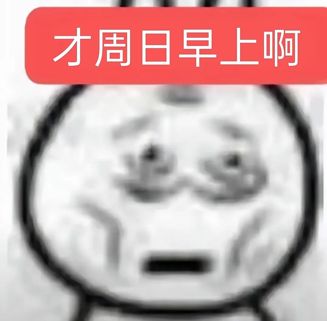 怎么才周六晚上啊 放假表情包 《才周日早上啊》——无奈又疲惫的周日早晨表情表情包图片gif动图 - 求表情网,斗图从此不求人!